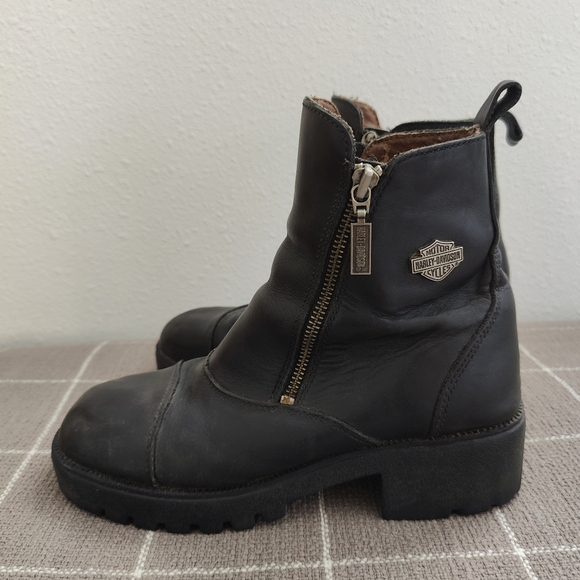 Harley-Davidson | Shoes | Vtg Harley Davidson Motorcycle Boots | Poshmark